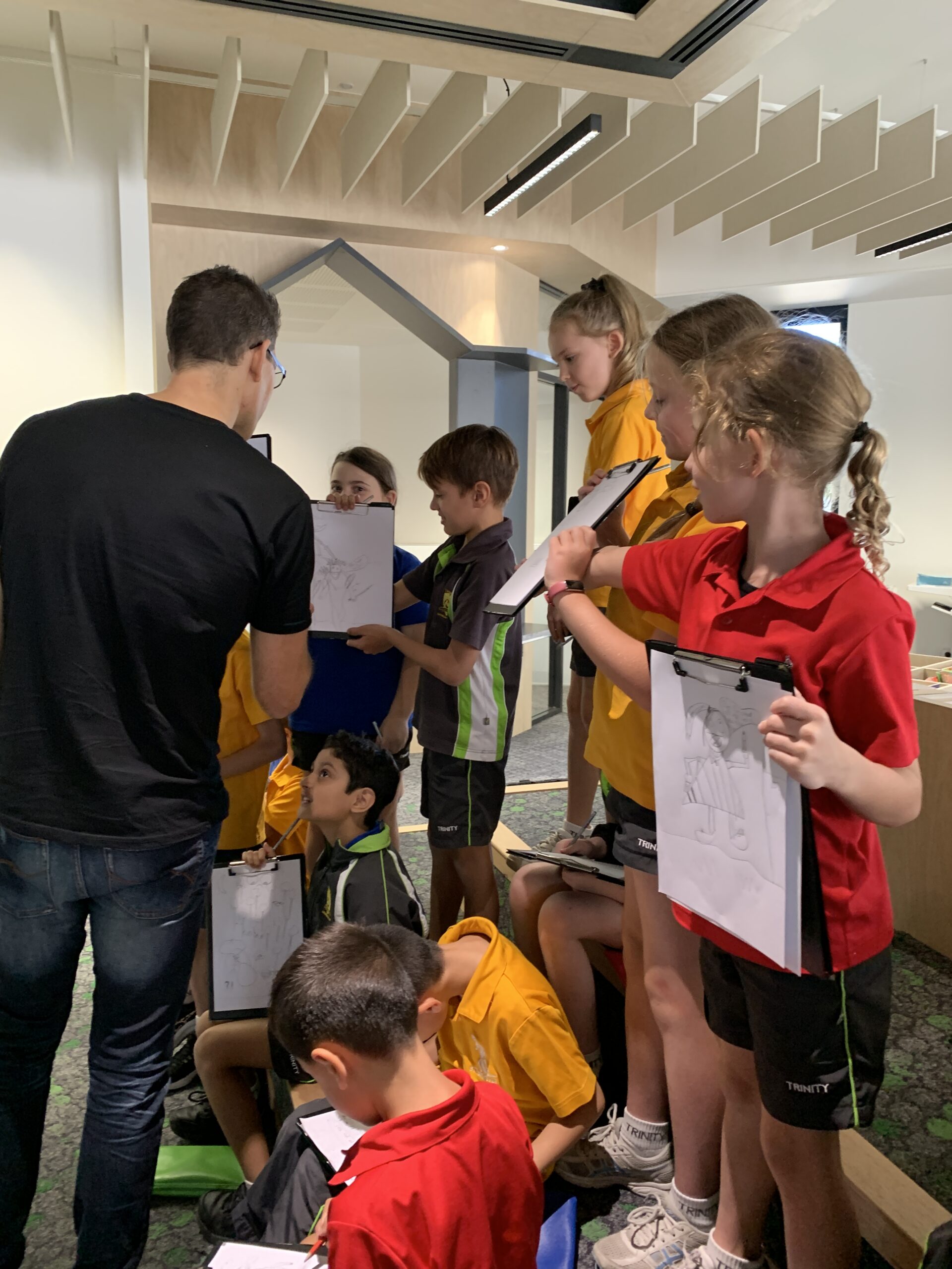 What a treat for our Junior Years: Dr Cameron Stelzer visits our new ...