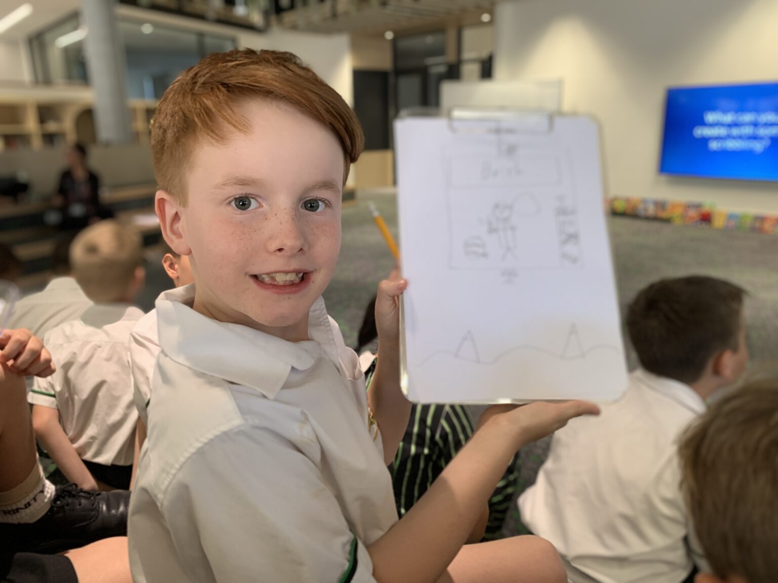 What a treat for our Junior Years: Dr Cameron Stelzer visits our new ...