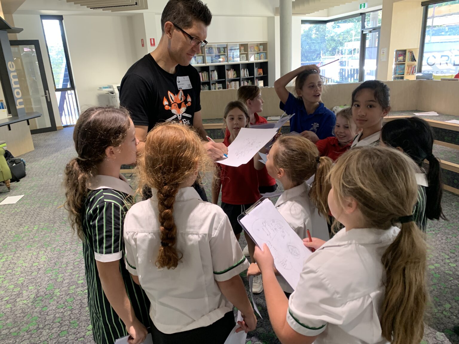 What a treat for our Junior Years: Dr Cameron Stelzer visits our new ...