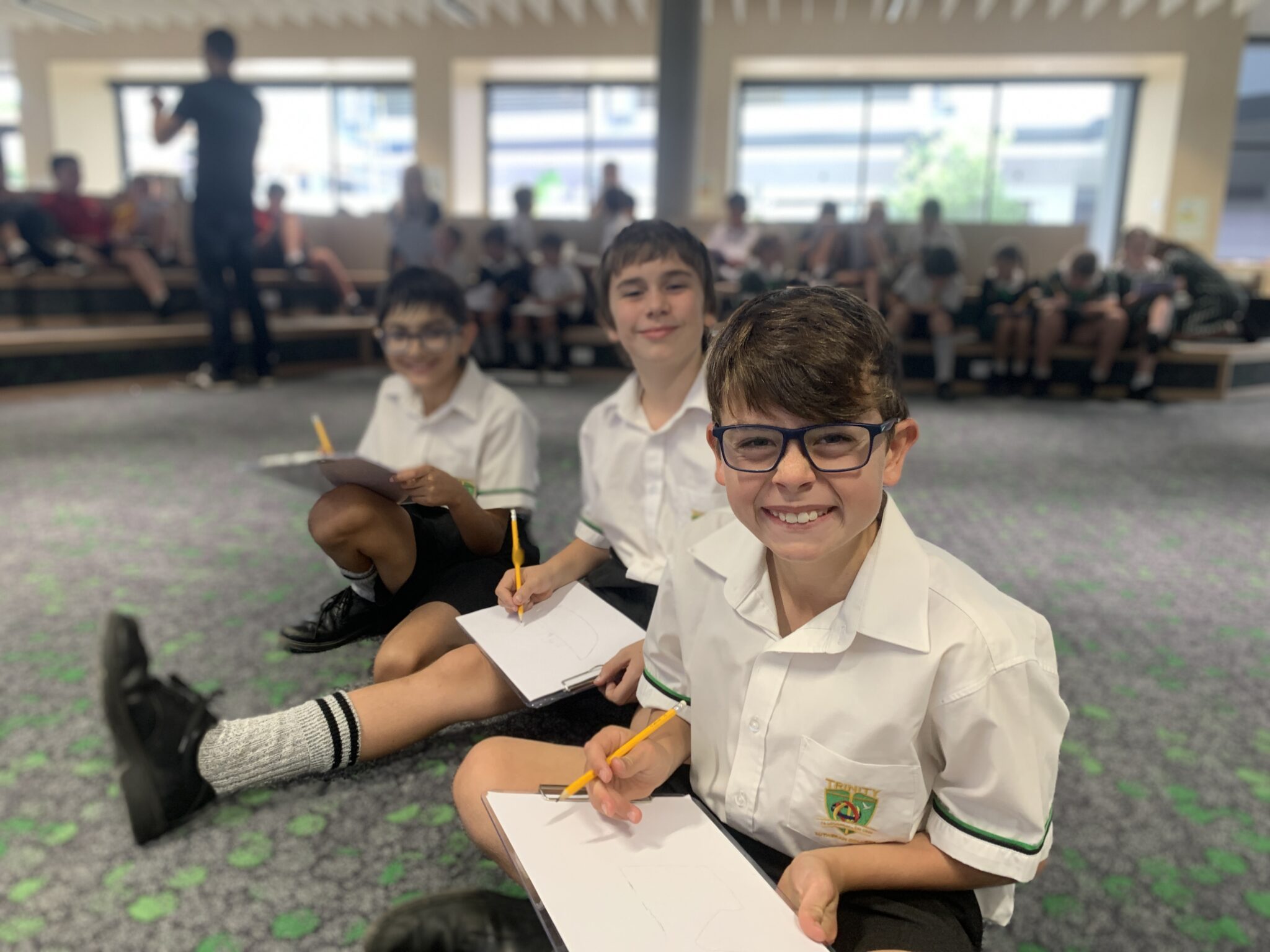 What a treat for our Junior Years: Dr Cameron Stelzer visits our new ...