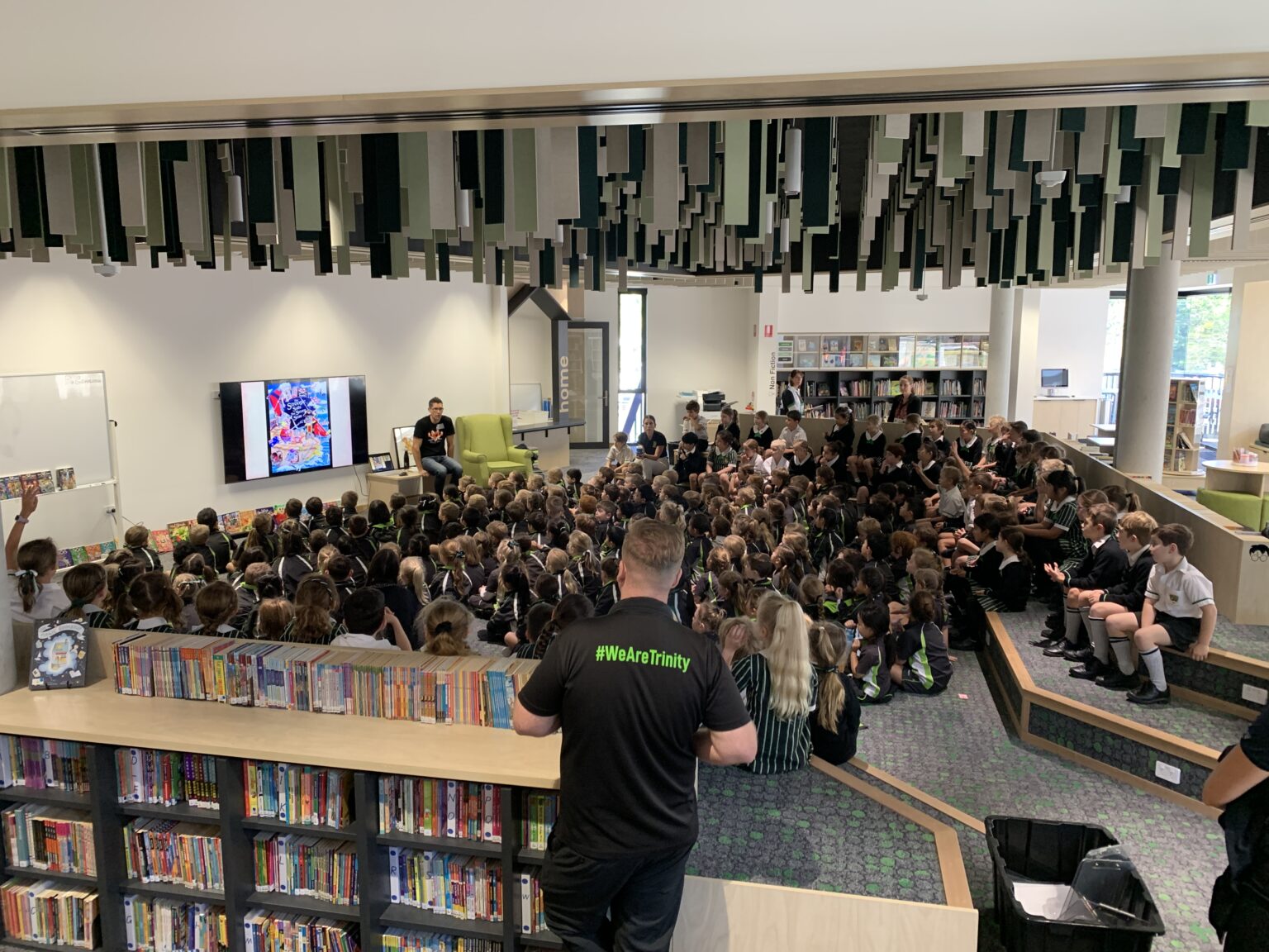 What a treat for our Junior Years: Dr Cameron Stelzer visits our new ...