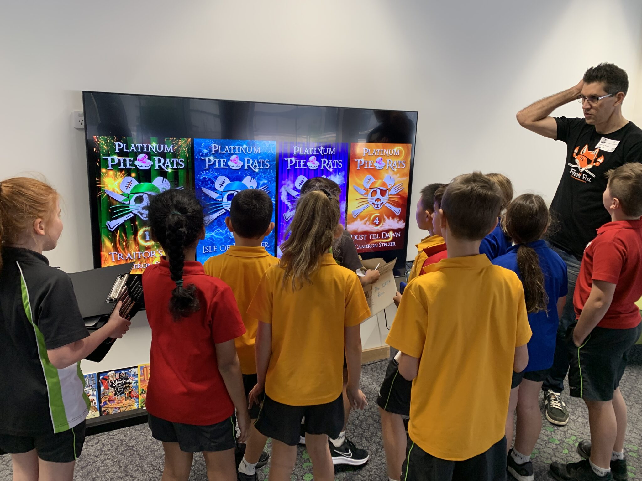 What a treat for our Junior Years: Dr Cameron Stelzer visits our new ...